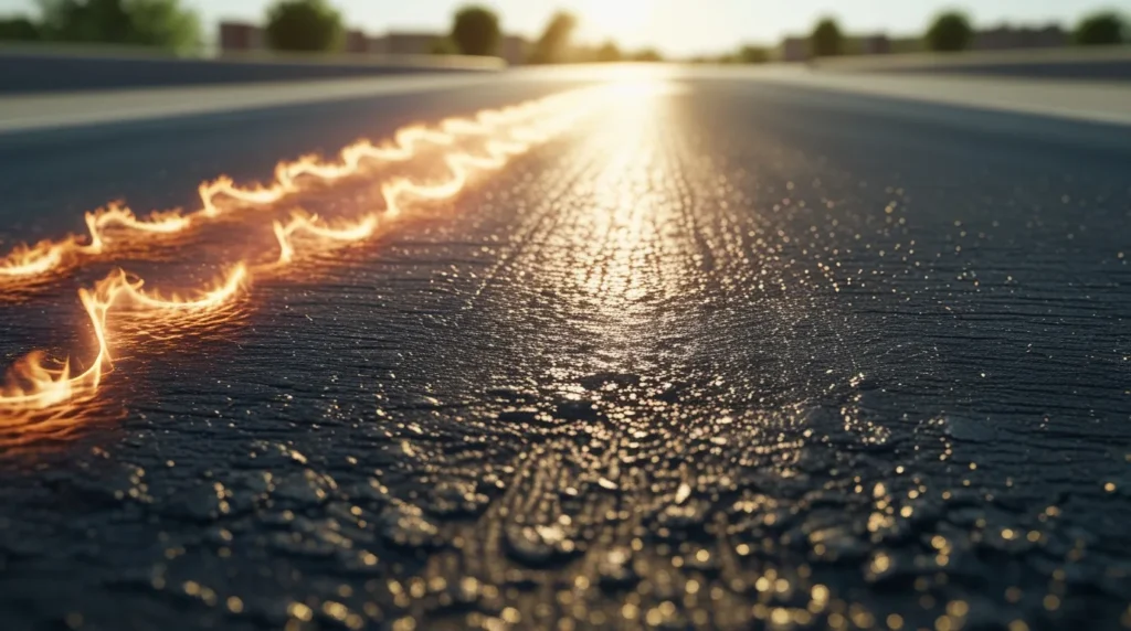 How Hot Is Asphalt When Paving? Full Guide In 2025